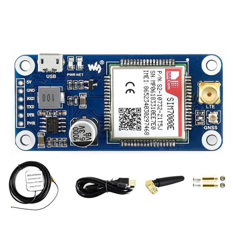 NB-IoT SIM7000E HAT